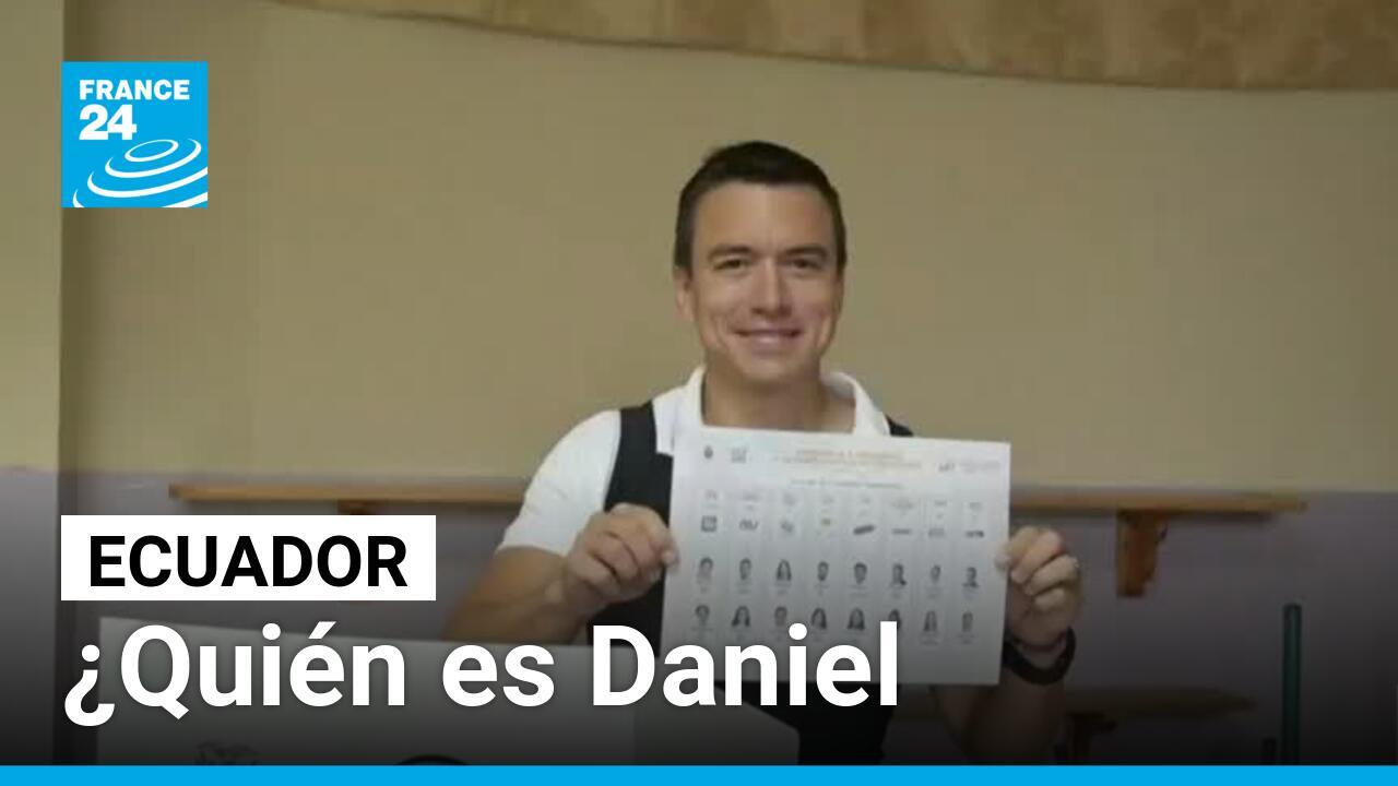 Daniel Noboa, el candidato sorpresa en Ecuador que avanzó al balotaje - France 24